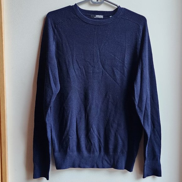 Murano | Sweaters | Murano Navy Blue Crew Neck Sweater Size Medium ...